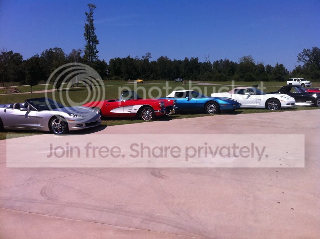Corvette party today-52 vettes attended-enjoy the pics - CorvetteForum ...
